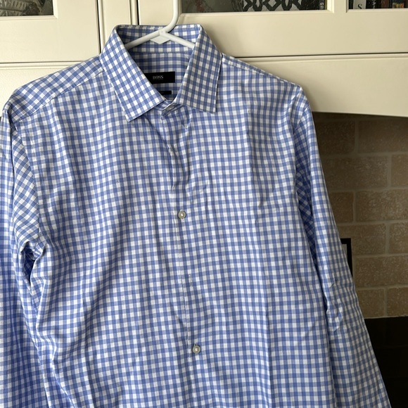 Boss | Shirts | Hugo Boss Sharp Fit Dress Shirt | Poshmark